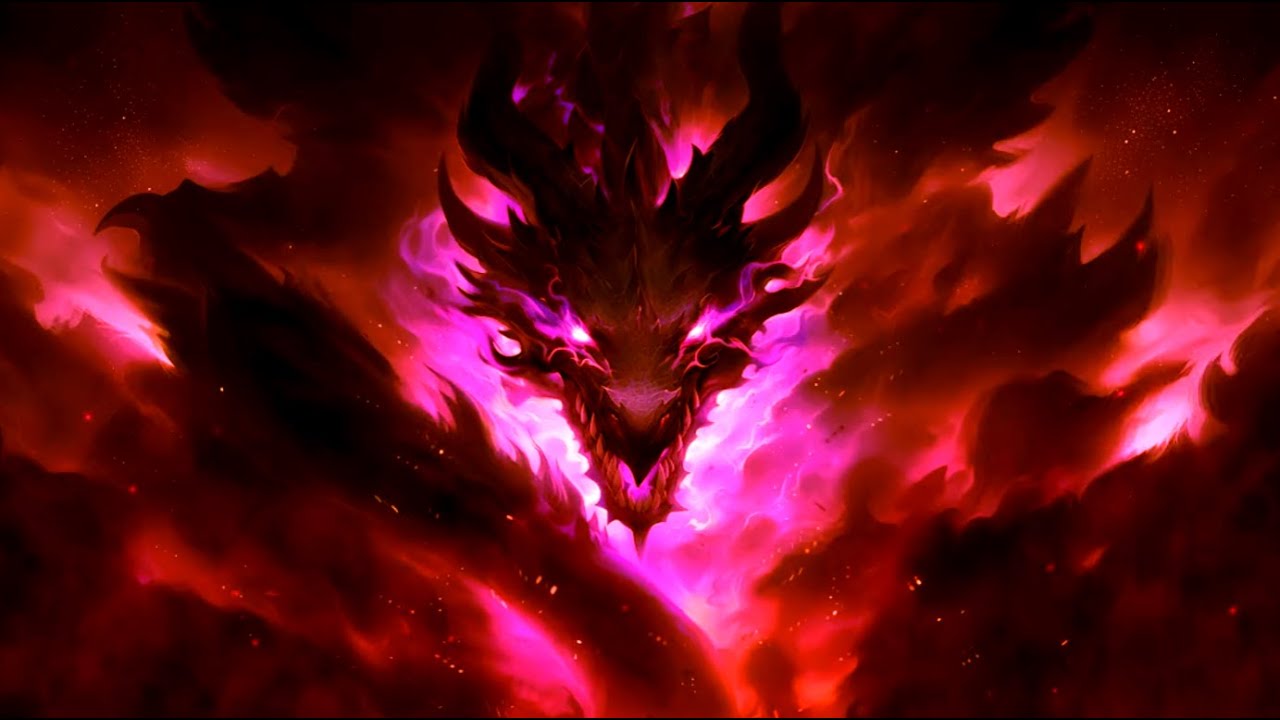 1080p moving red dragon wallpaper