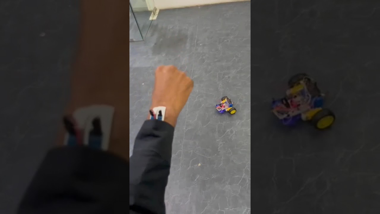 🔥 Hand Gesture Controlled Robot — Powered by Arduino!