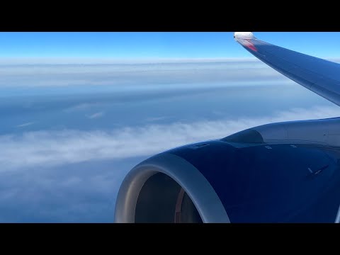 Delta A350 Flight 134 landing the Polderbann AMS Schiphol