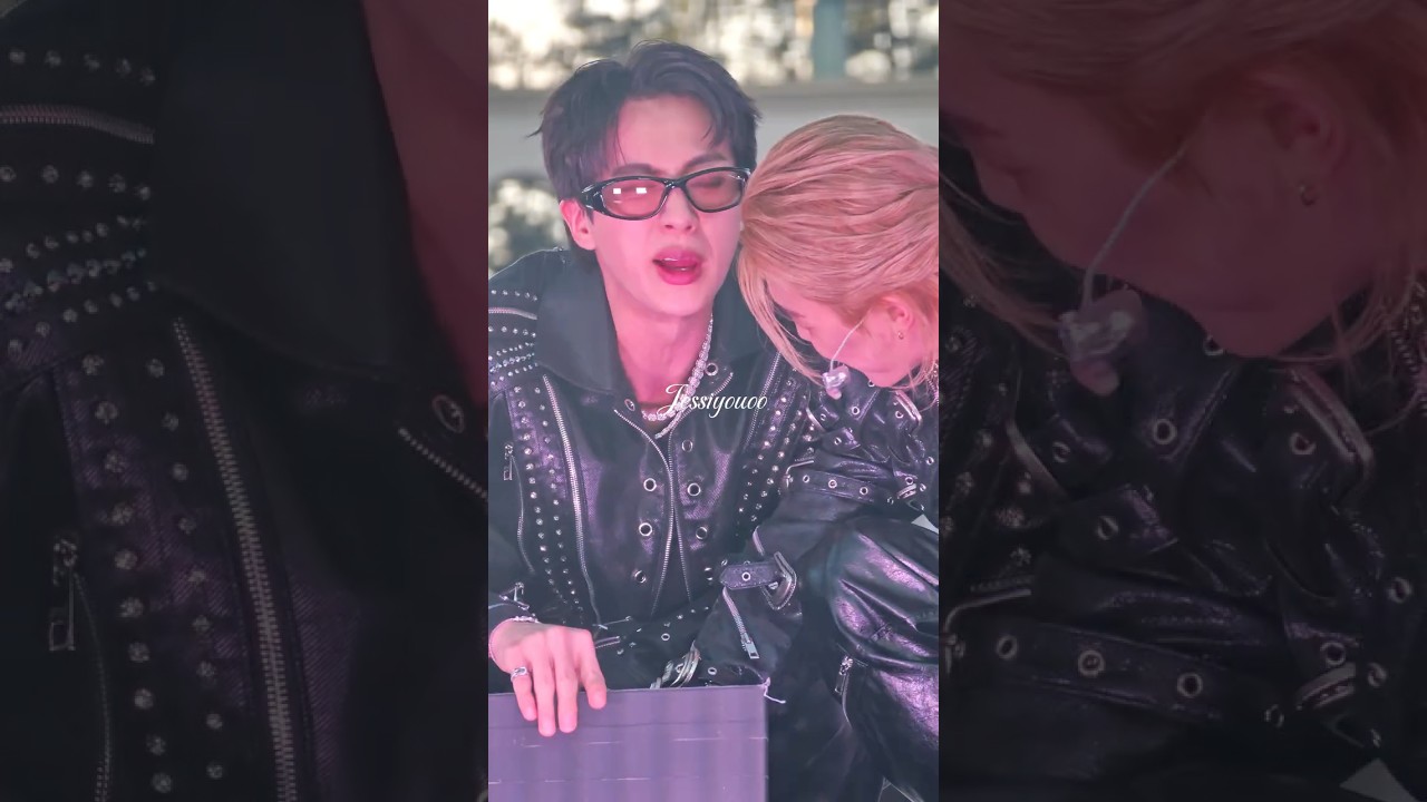 Jin Jimin Stanford Day 3 #BTS #jin #jimin #bts #bts_arirang #bts_tour