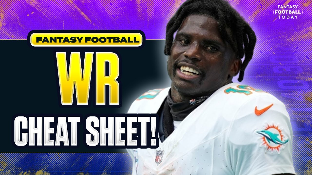 Draft Day WR Guide 2025: Sleepers, Busts & Breakouts! | 2025 Fantasy Football Strategy