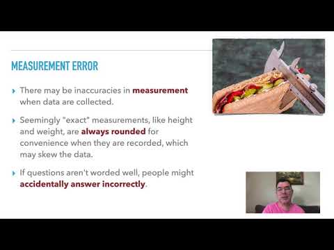 Errors in Sampling and Data Collection