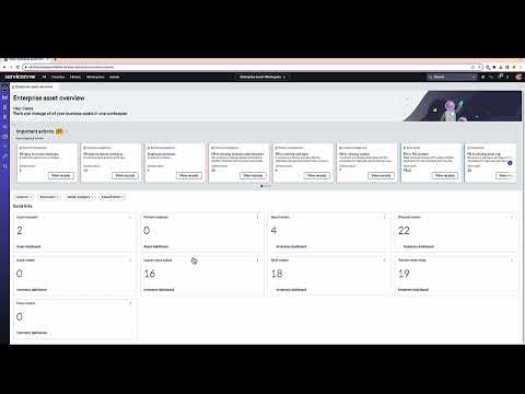Technology Workflow Vancouver Release EAM Consumable Record Update and Bulk Import