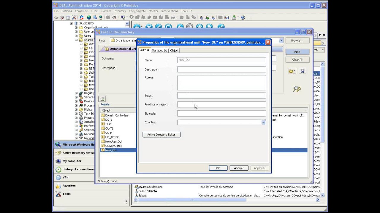 Pointdev - IDEAL Administration 14.5 (En) - Remote Administration Tool - Software Presentation