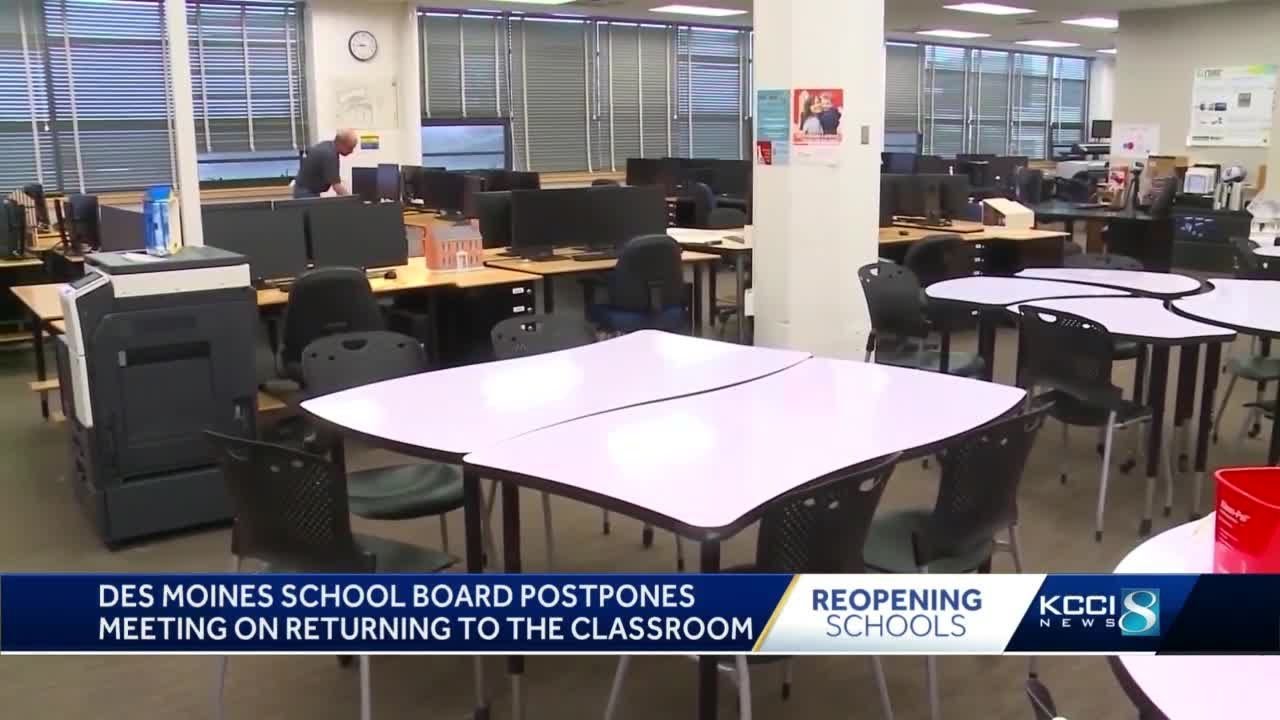 DMPS pushes back pivitol meeting about return to learn plan