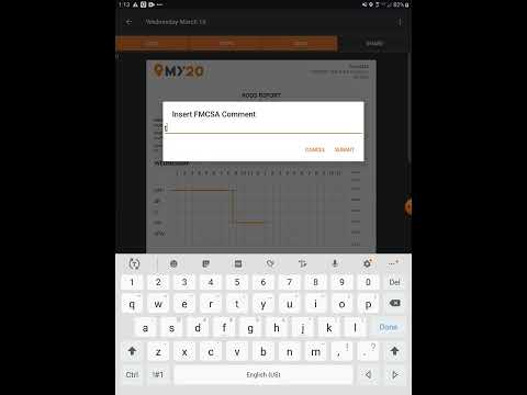 My20 ELD RODS FMCSA Upload