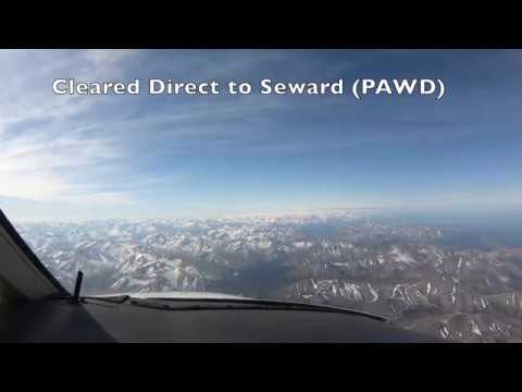 6/2018 Flight from Anchorage (PANC) to Seward (PAWD) Alaska in a Cessna Citation