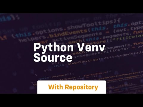 python venv source