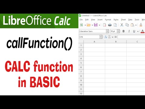 Calling a LibreOffice Calc function in Basic
