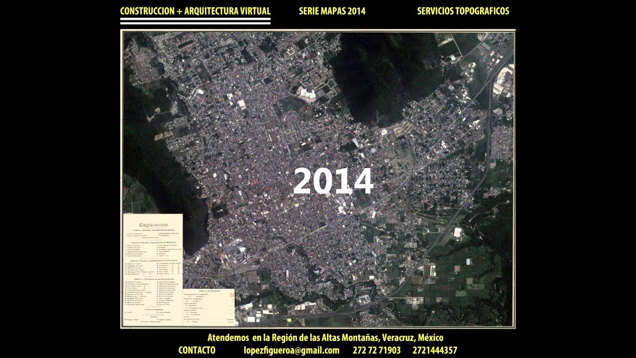 ORIZABA SERIE MAPAS 2014
