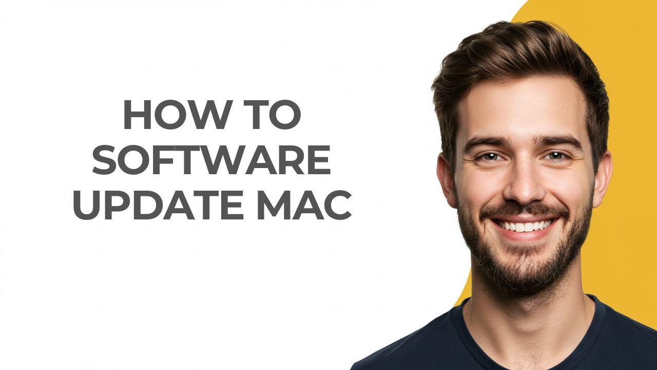 How To Software Update Mac - GUIDE!