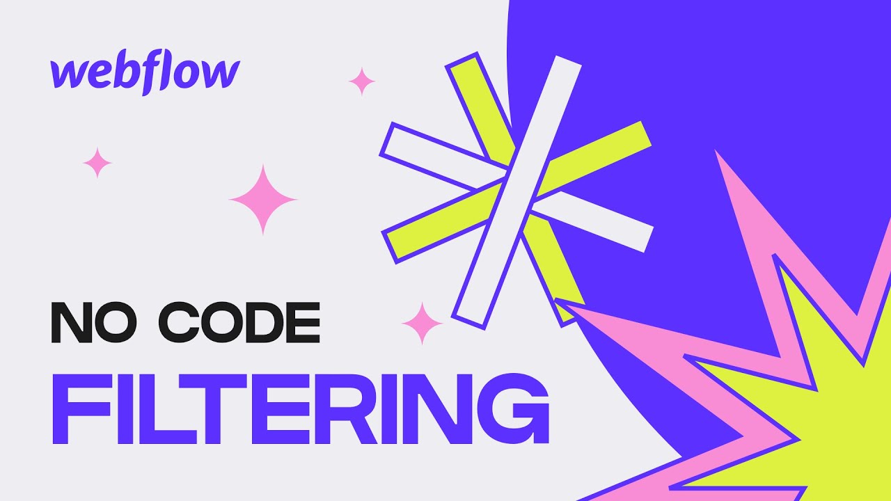Native Webflow Filtering (No Code)