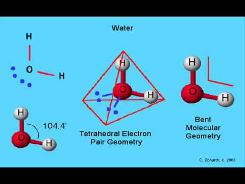 Water Lewis Structure Geometry
