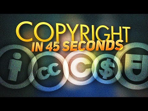 COPYRIGHT Explained in 45 Seconds