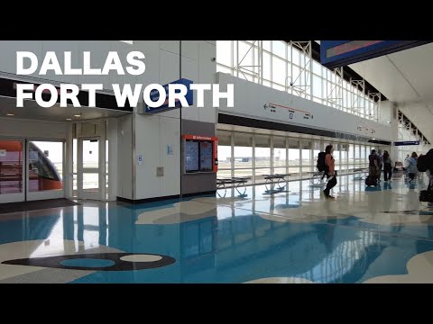 Dallas Fort Worth Airport - Walking Tour