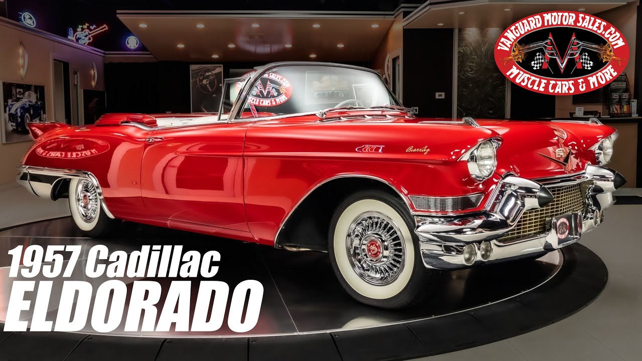 1957 Cadillac Eldorado Biarritz Convertible For Sale Vanguard Motor Sales #5870