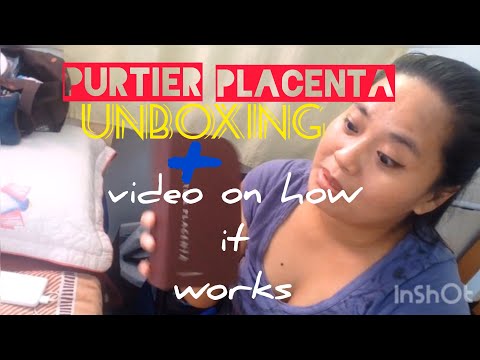 Purtier Placenta Live Stem Cell Unboxing + Video on how it works