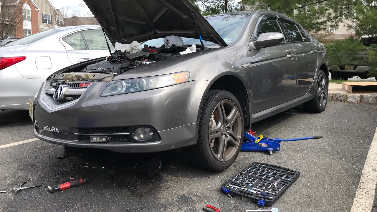 Replacing the radiator on a Acura TL (2004-2008) | DIY EASY!
