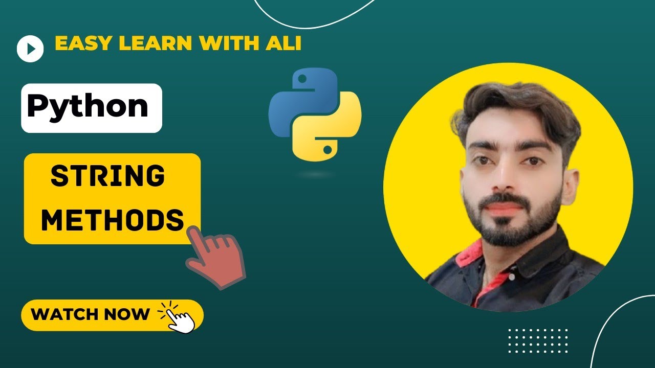 10- String methods in python | very important Topic