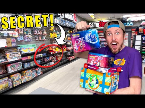 Found The SECRET Cheap Pokemon Cards in GAMESTOP!