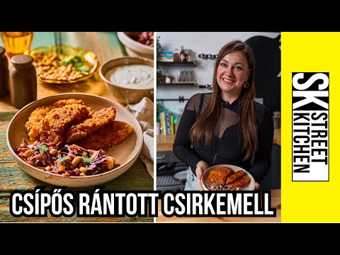 A LEGADDIKTÍVABB csípős🥵🥭 RÁNTOTT CSIRKEMELL