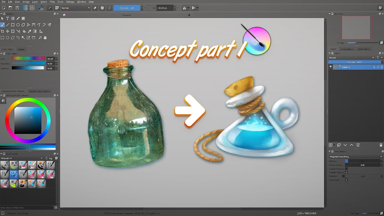The game asset workflow: Concept 1 - Learning