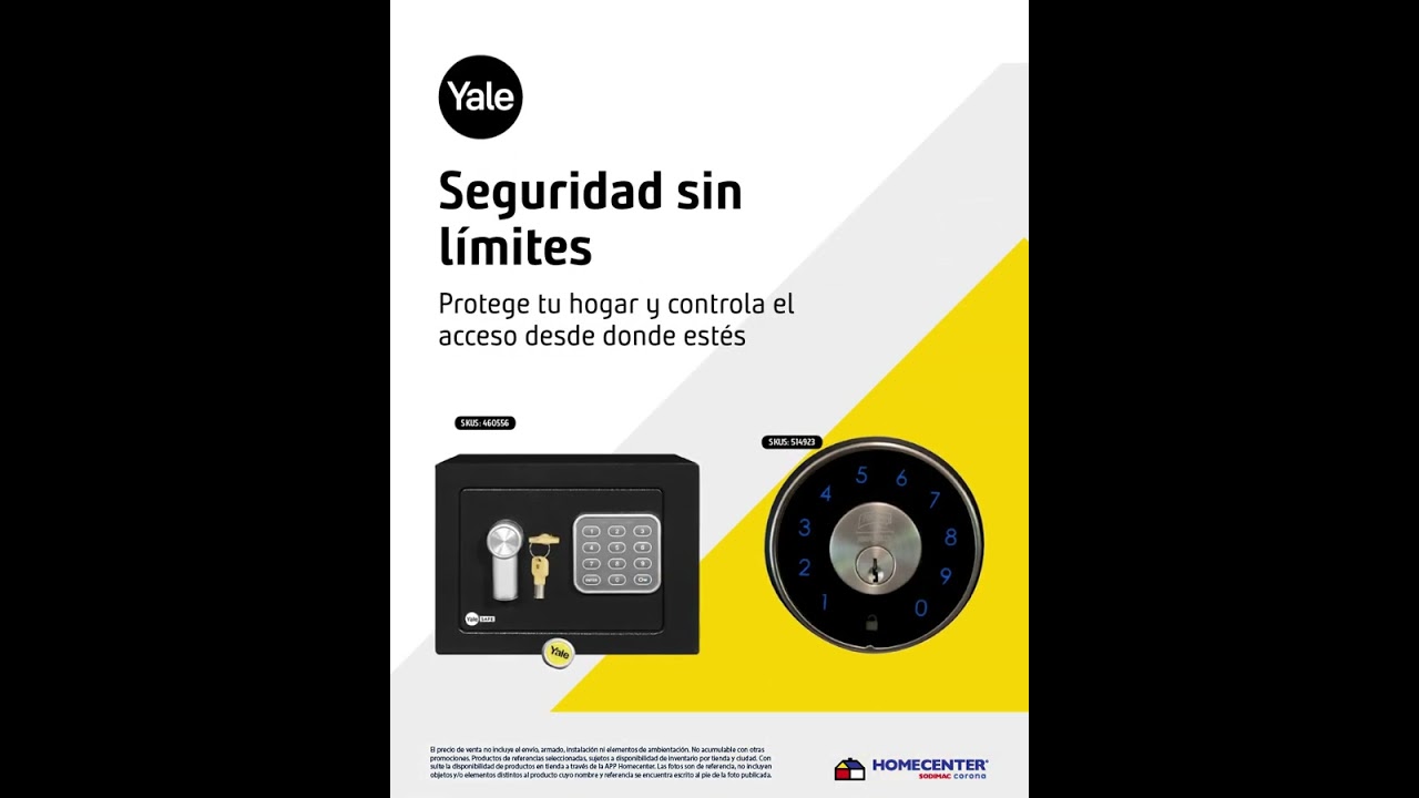 Protege lo que más importa. Cajas fuertes y cerraduras digitales con Yale
