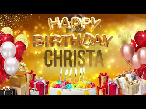 Christa - Happy Birthday Christa