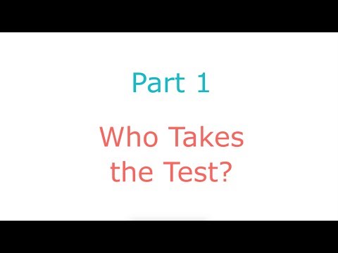 Who Takes the SWR Diagnostic Spelling Test - Part 1