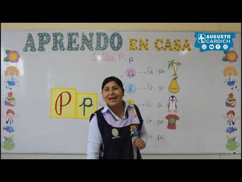 LA LETRA P PRIMER GRADO