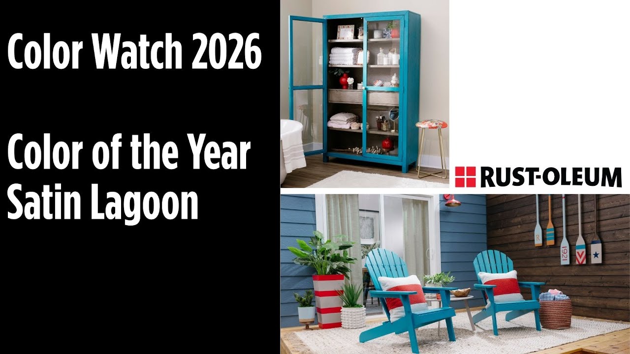 Rust-Oleum Spray Paint Color of the Year Satin Lagoon