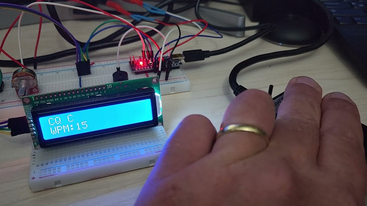 Arduino Morse code trainer