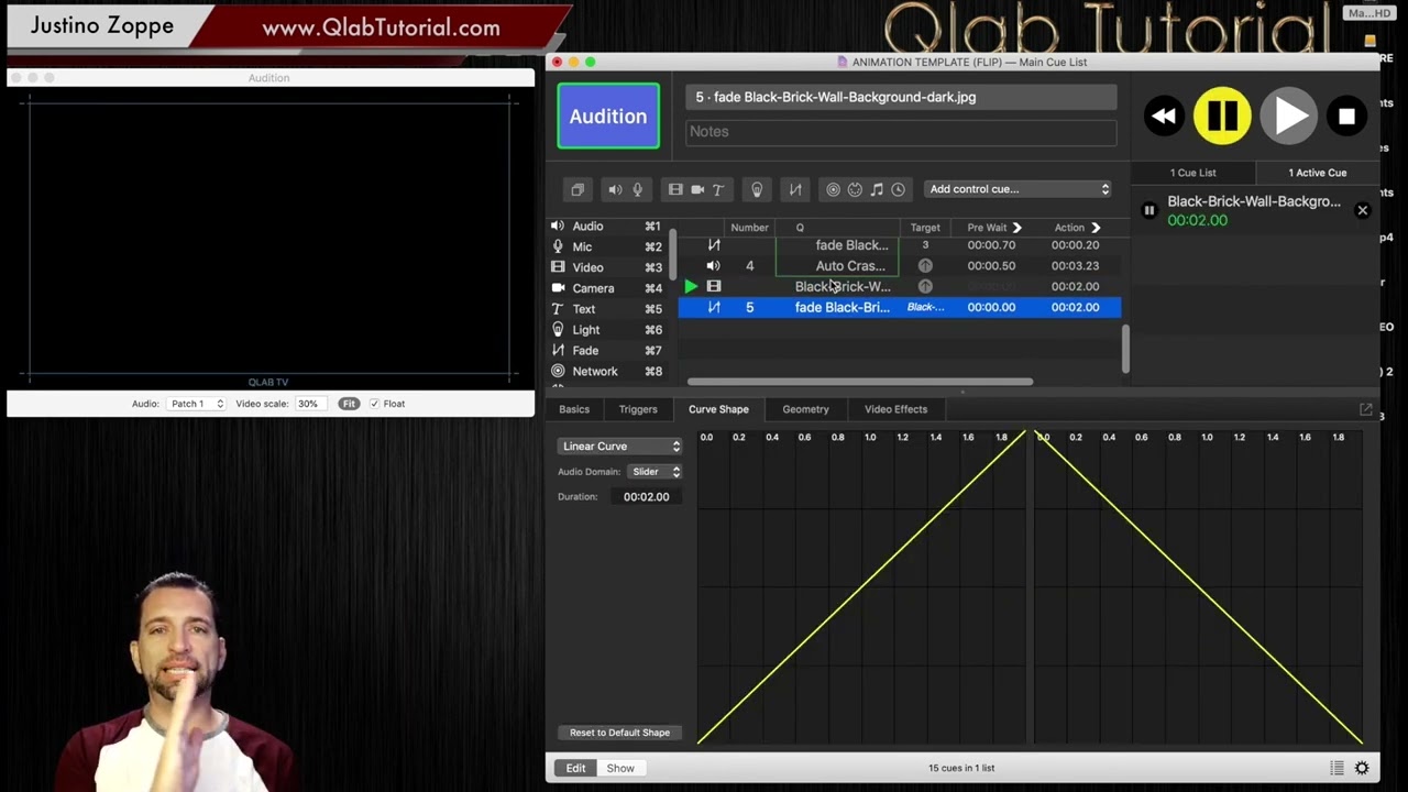 14 Animation   (Pro Series)  Qlab Tutorial