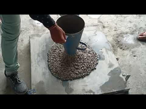 M60 Free Flow Concrete with Ultrafine FFL @ 3 days 50 MPa strength.