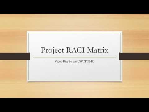 Project RACI Matrix