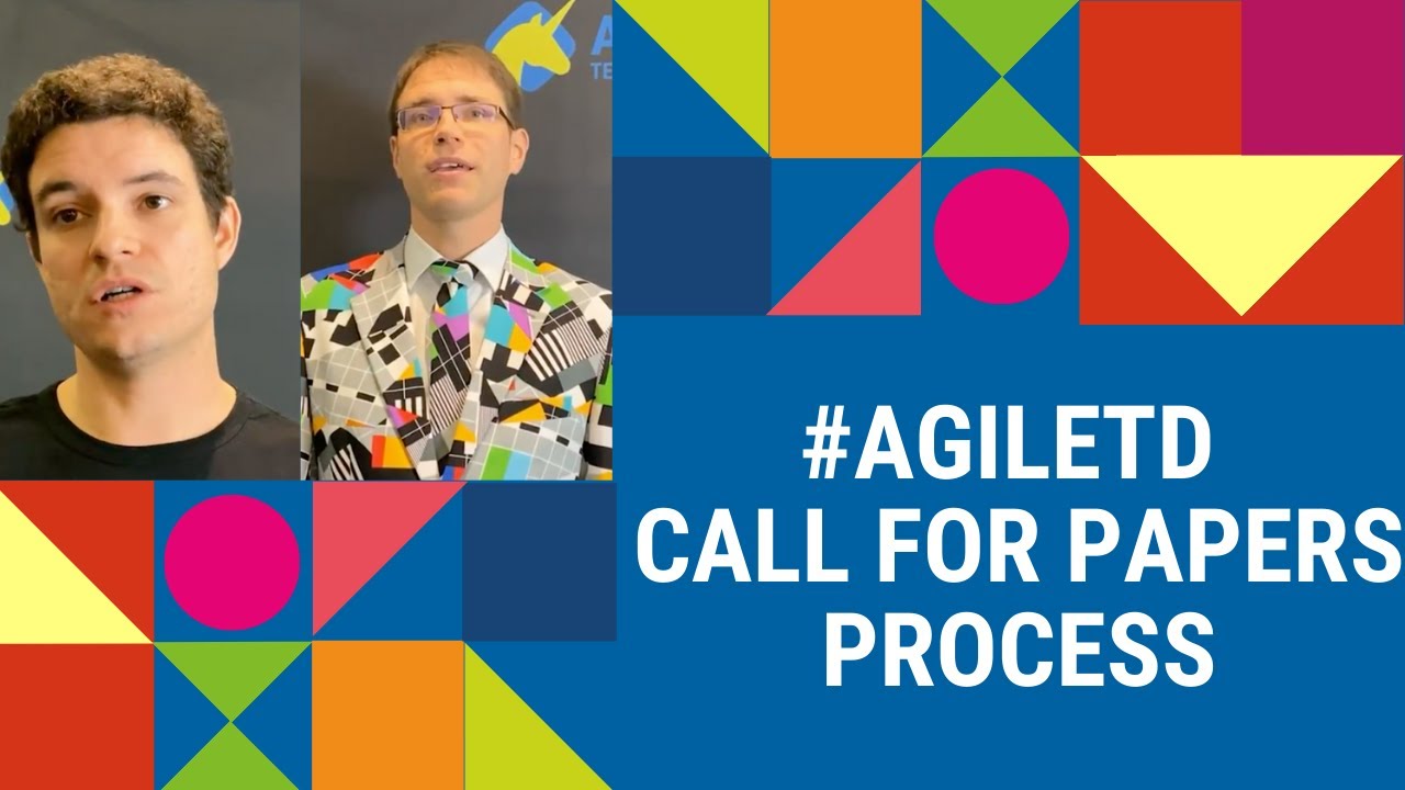 #AgileTD Call for Papers process