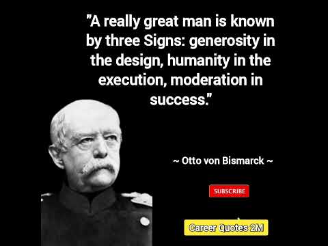 A really great man is known..🔥Otto von Bismarck quotes |#shorts | #quotes | #motivation #inspiration
