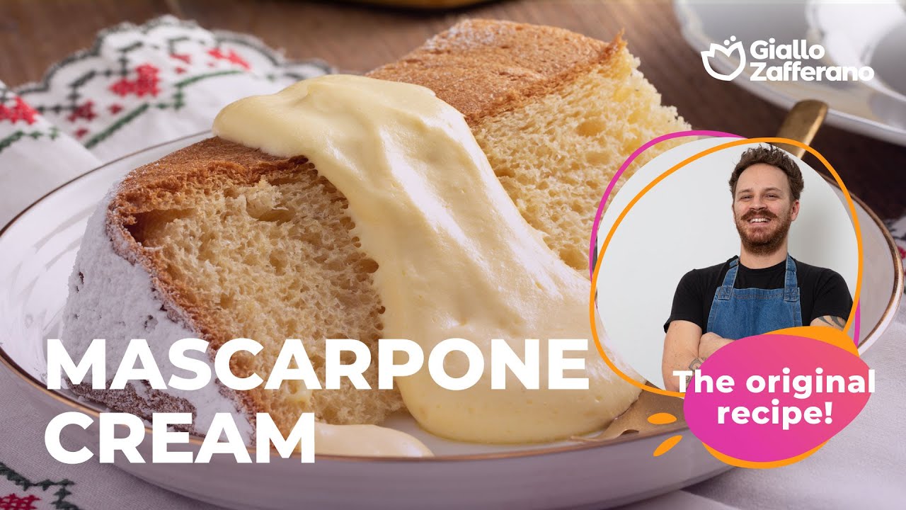 MASCARPONE CREAM 💓 The original italian recipe  🎄