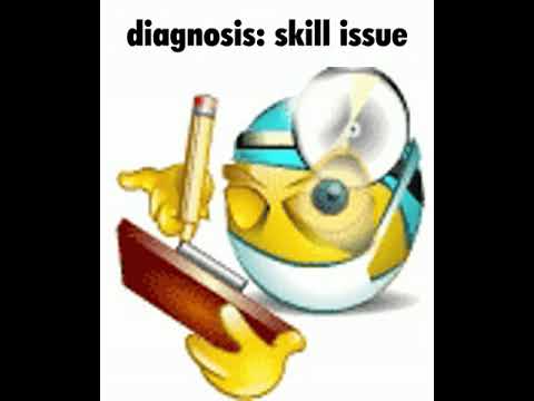diagnosis: skill issue #shorts