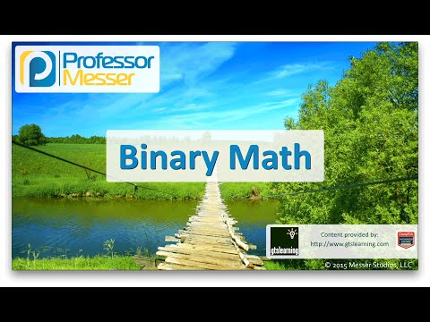 Binary Math - CompTIA Network+ N10-006 - 1.8