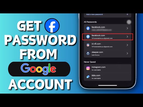 How to Get Facebook Password From Google Account (Easy Method)