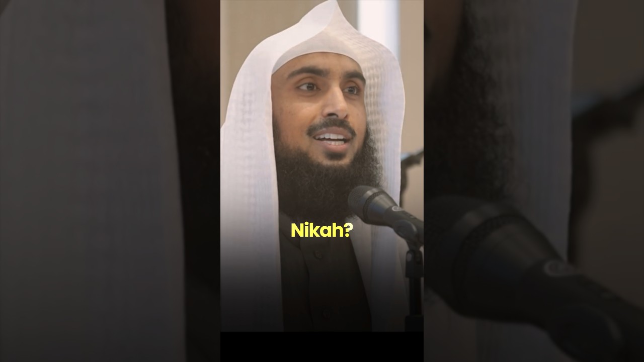 This is how easy it is to do Nikah (get married)... || #islamicreminder