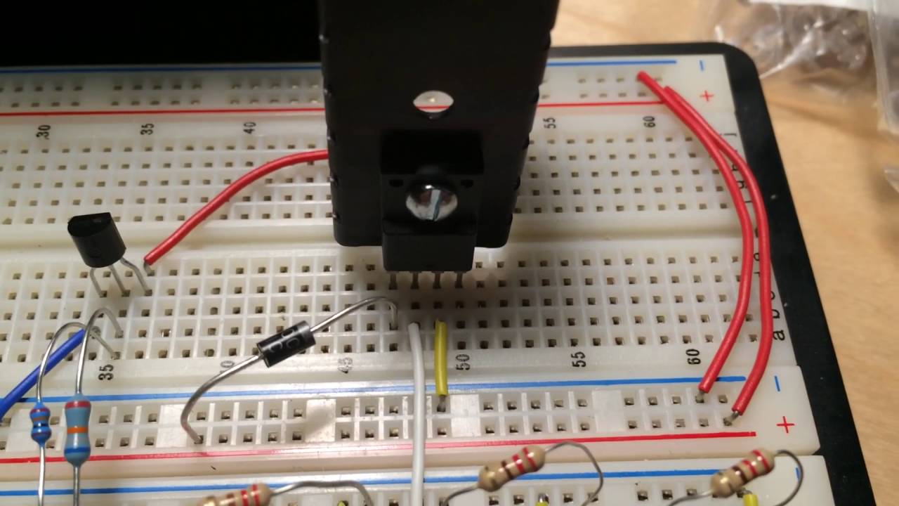 Breadboarding switchback circuit