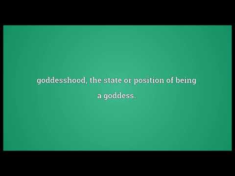 Goddess ship Meaning