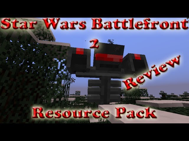 Star Wars Battlefront 2 Resource Pack v2.5 Minecraft Texture Pack