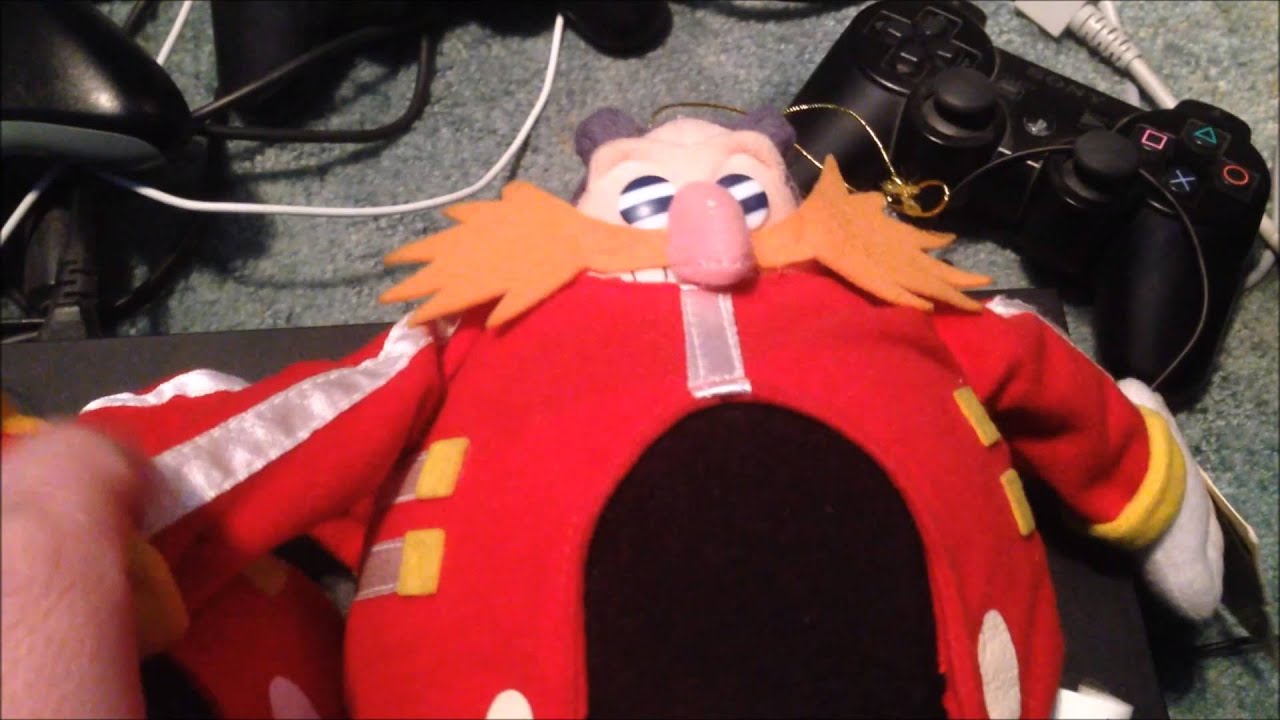 Sonic X Dr Eggman Comparison Plush Review