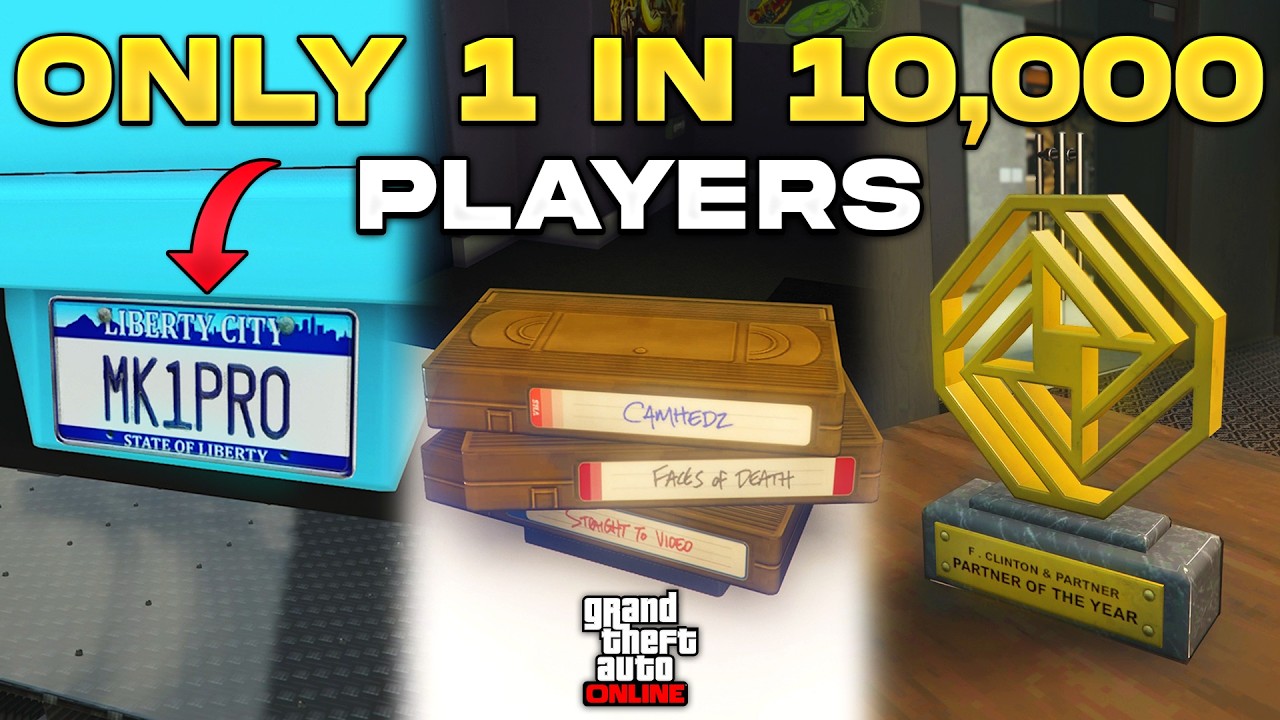 GTA Online's Rarest Unlocks & Collectibles You're Lucky To Have!