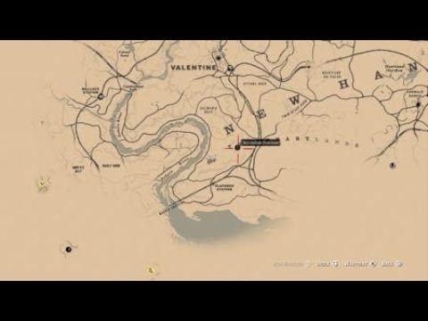 Red Dead 2 Le Tresor Des Morts Treasure Map: Red Dead Redemption 2 ...