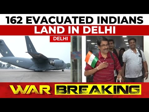 Operation Sindhu: IAF Evacuates 162 Indians From Tehran In C-17 Globemaster, Flight Lands In Delhi