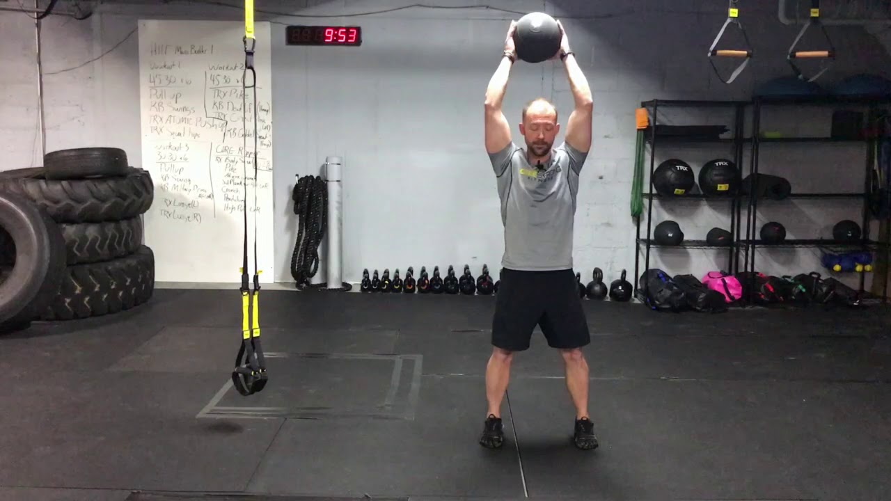 How to Perform the Med Ball Slam